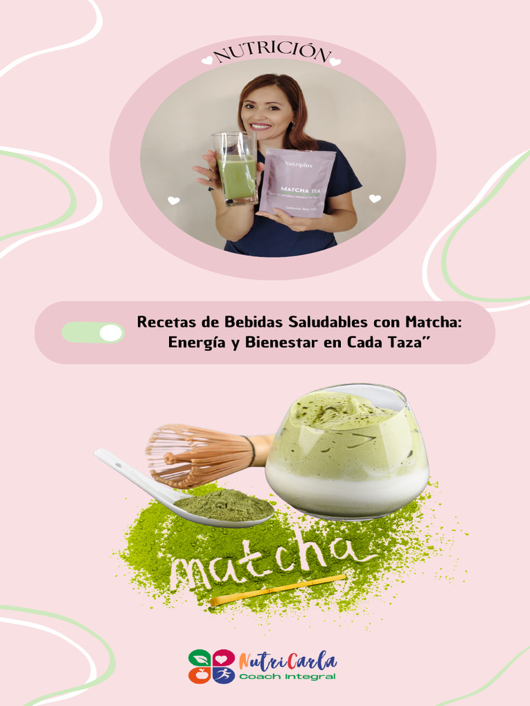 Matcha Recetario | PDF | Zalamero | café