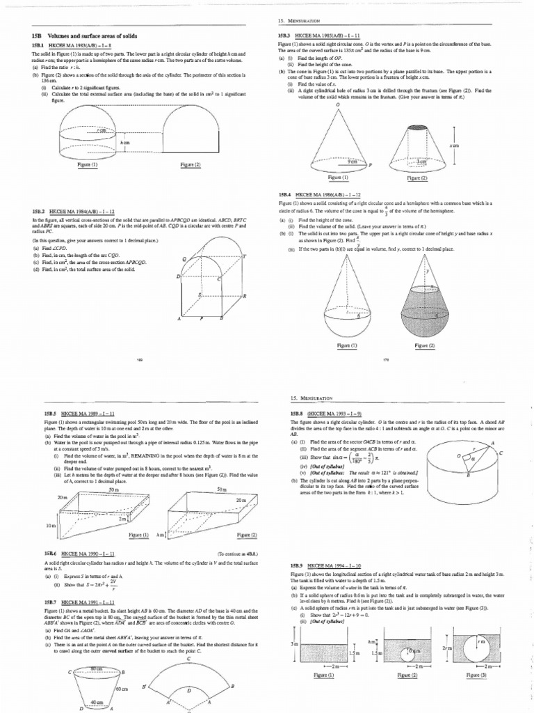 Math LQ | PDF | Area | Geometry