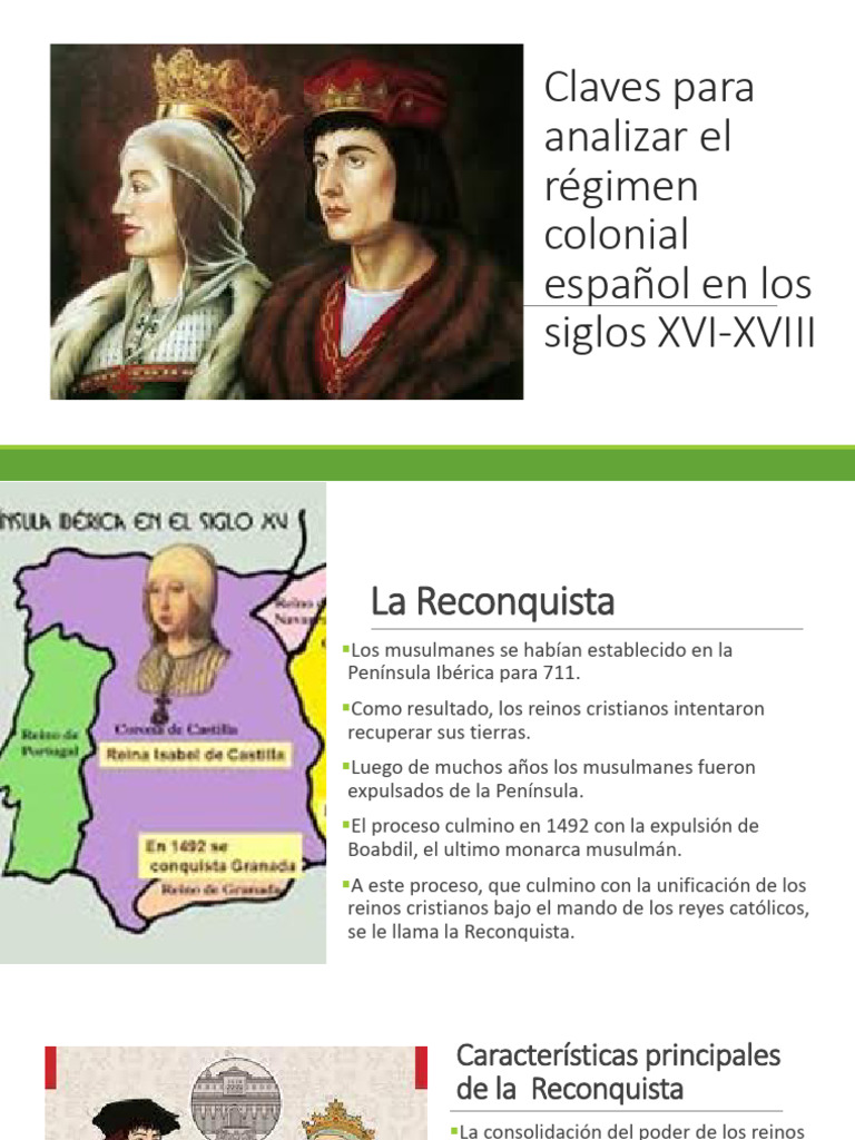 Claves para Analizar El Regimen Espanol | PDF | Cristobal colon ...