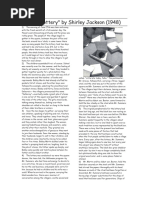 THE LOTTERY by Shirley Jackson | PDF