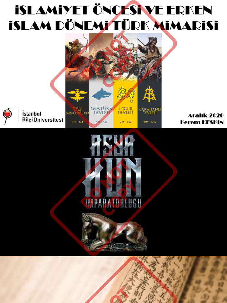 İslamiyet Öncesi Ve Erken İslam Dönemi Türk Mimarisi | PDF