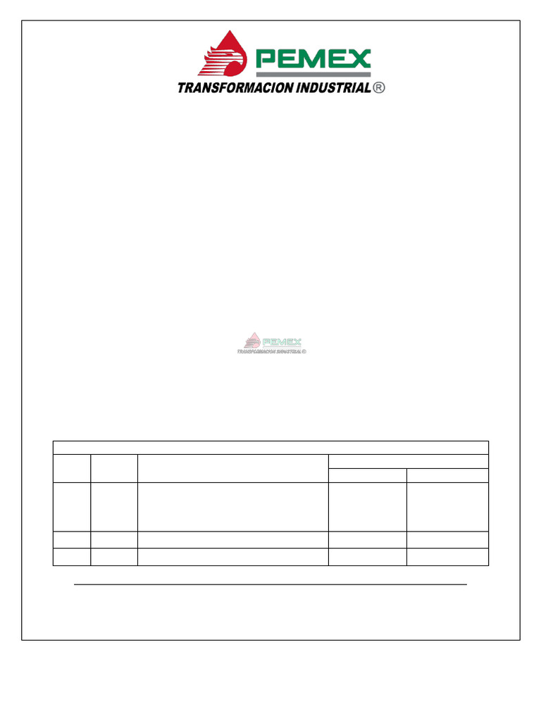 Guía Técnica de Seguridad Laboral Pemex | PDF | Planificación