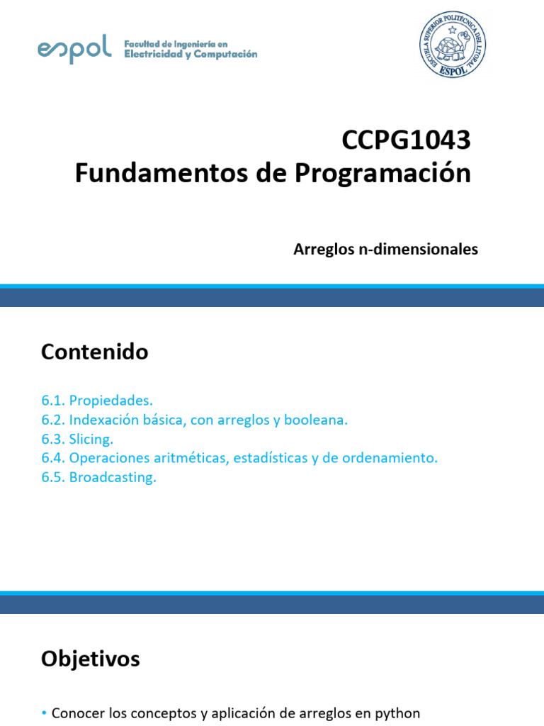 FP-Numpy | PDF | Programación de computadoras | Matemáticas FP-Numpy | PDF | Programación de computadoras | Matemáticas