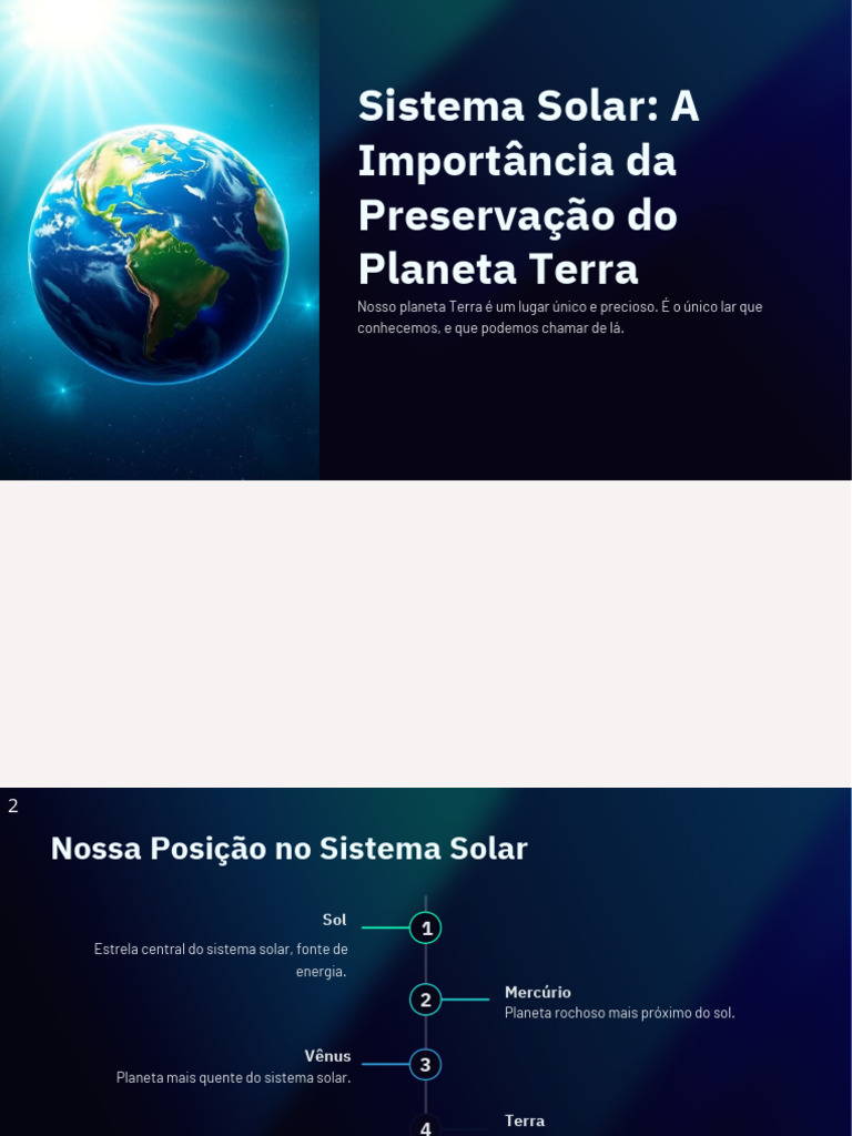 Sistema Solar A Importancia Da Preservacao Do Planeta Terra - PDF - 20241025 - 063141 - 0000 ...