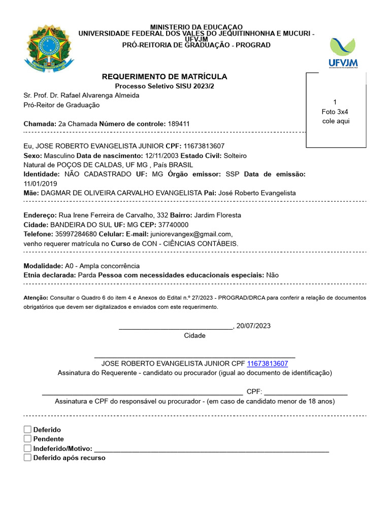 Controle de Chamadas | PDF | Brasil