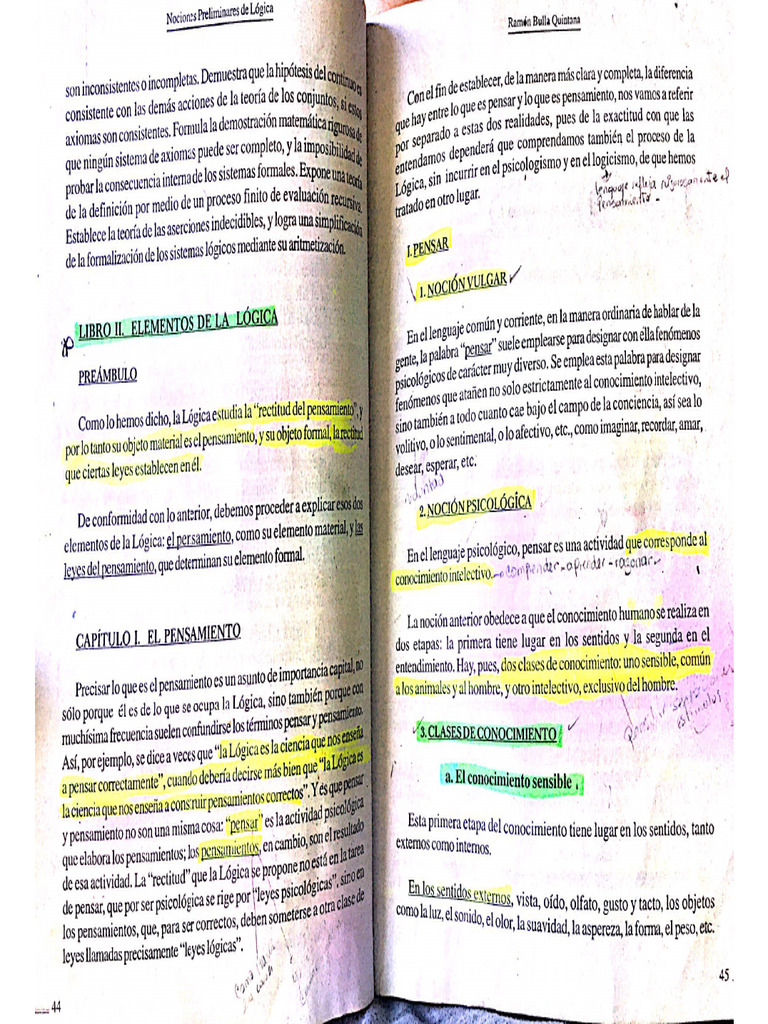 Lectura 1 Que Es La Lã Gica | PDF