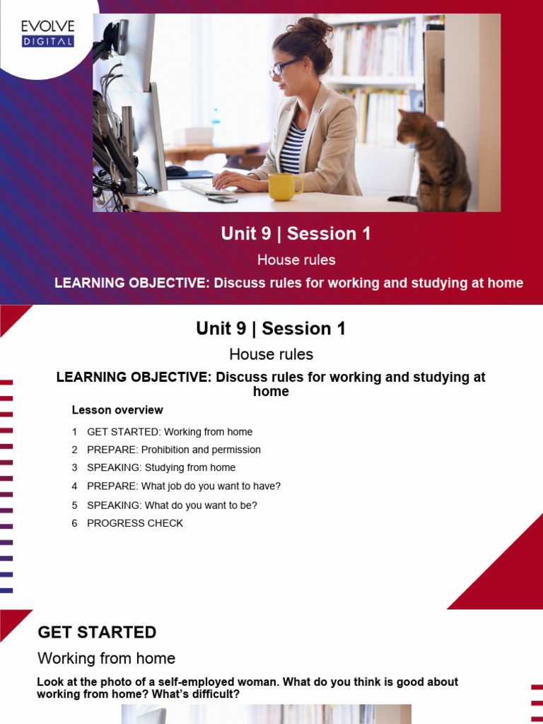 Unit 9 - Session 1: House Rules | PDF | Career & Growth