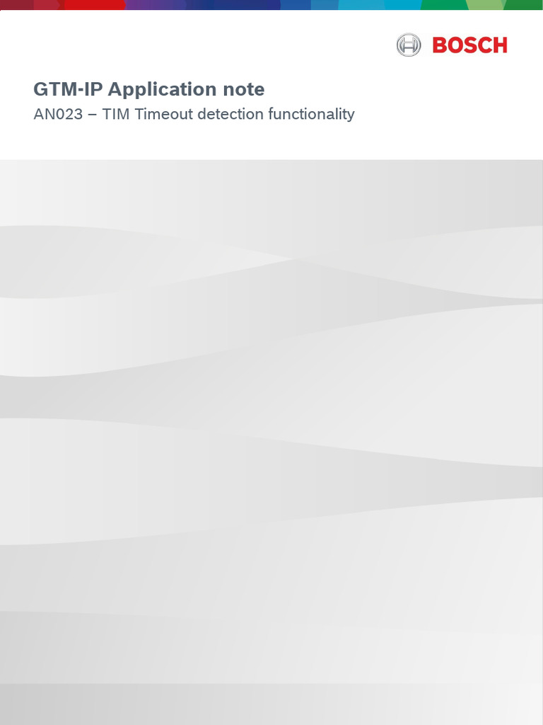 An023 Tim Timeout Detection Functionality v1-0 | PDF | Computer Engineering | Electronics