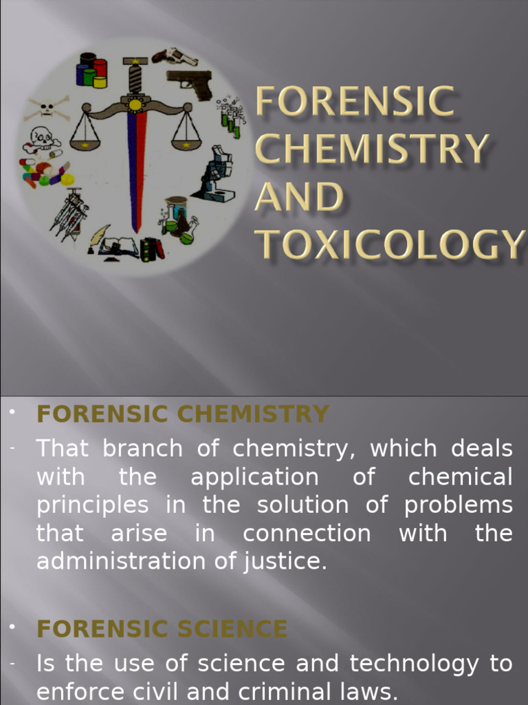 Forensic Chemistry and Toxicology FINAL | PDF | Hair | Semen