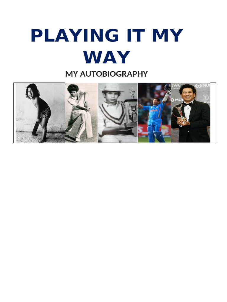My Autobiography | PDF