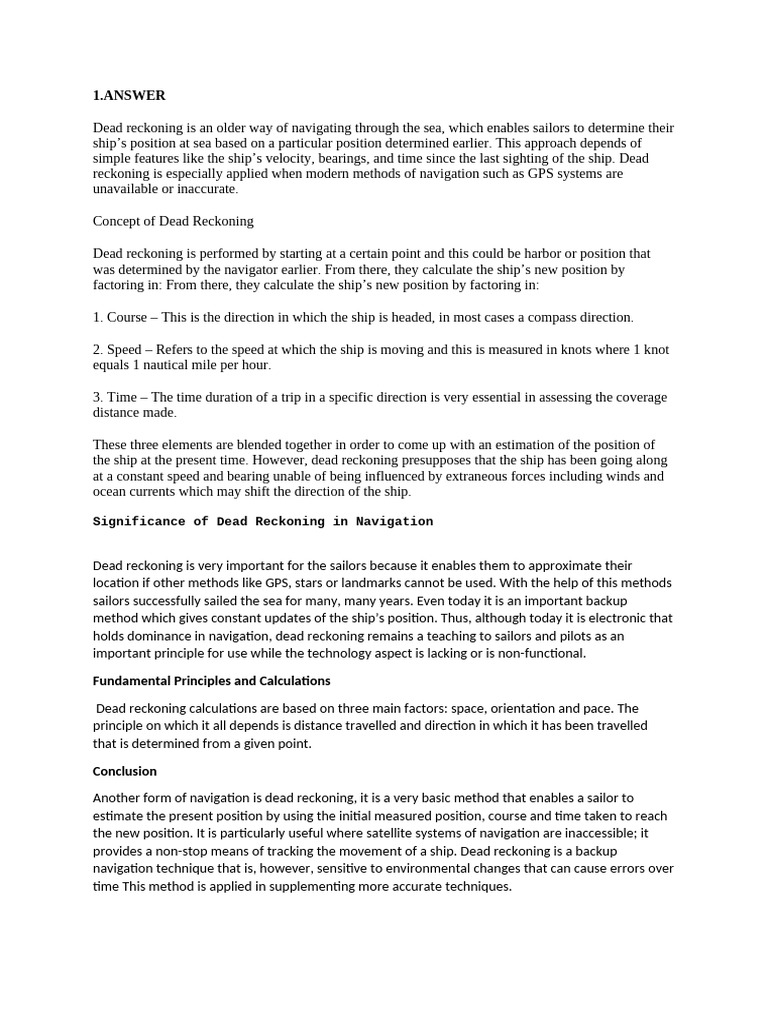 Nestor | PDF | Navigation