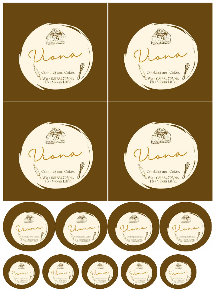 5x5 Sticker Viona | PDF