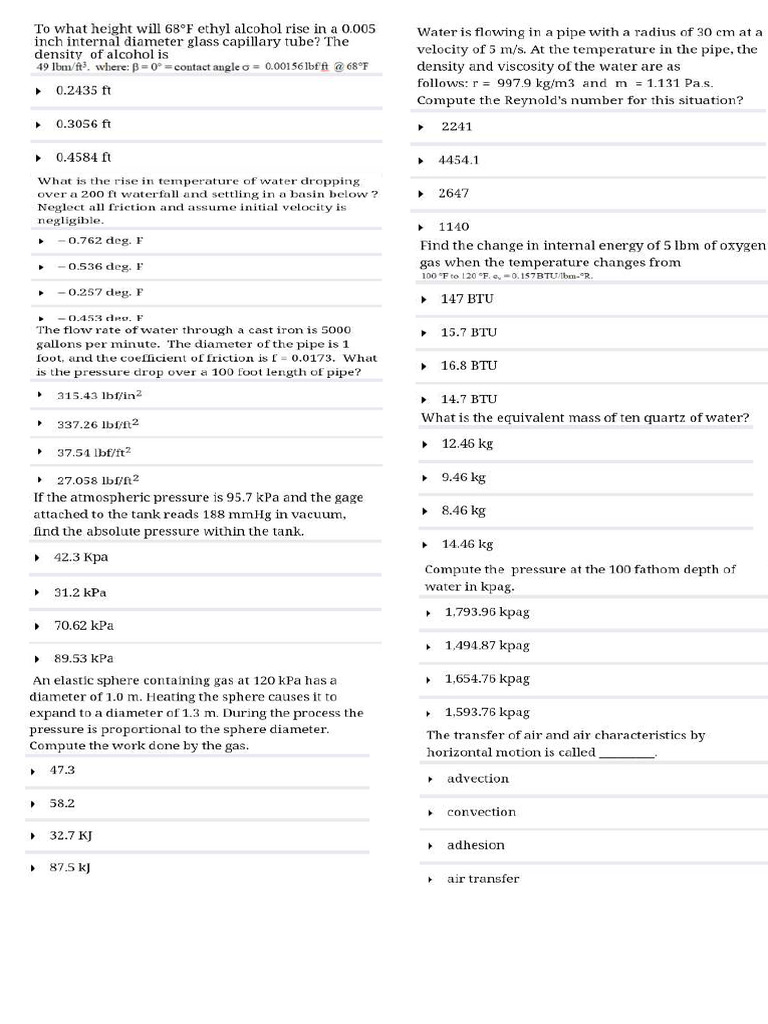 5th Weekly Exam | PDF