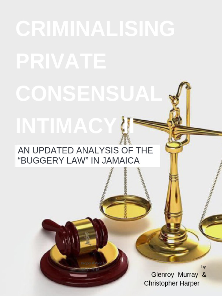 Criminalizing Private Consensual Intimacy | PDF | Sodomy Law | Justice