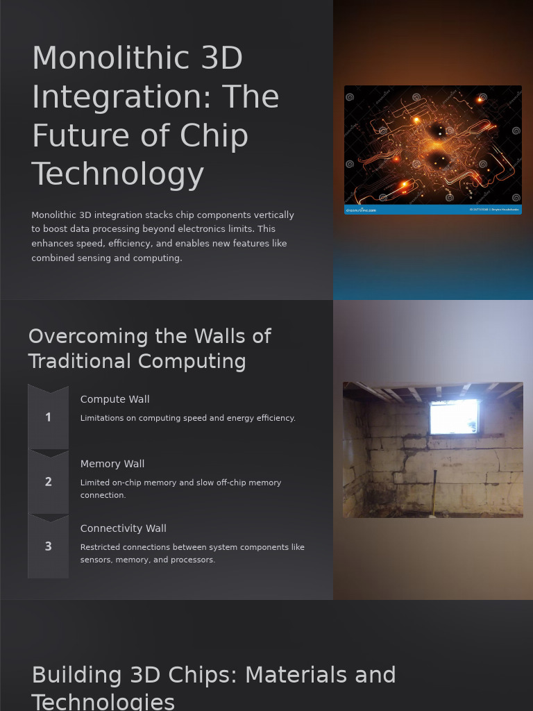 Monolithic 3D Integration The Future of Chip Technology | PDF
