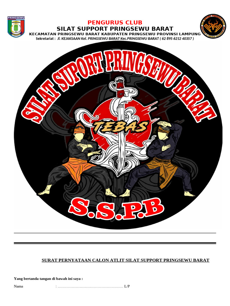 Surat Undangan Rapat SSPB | PDF | Olahraga & Rekreasi
