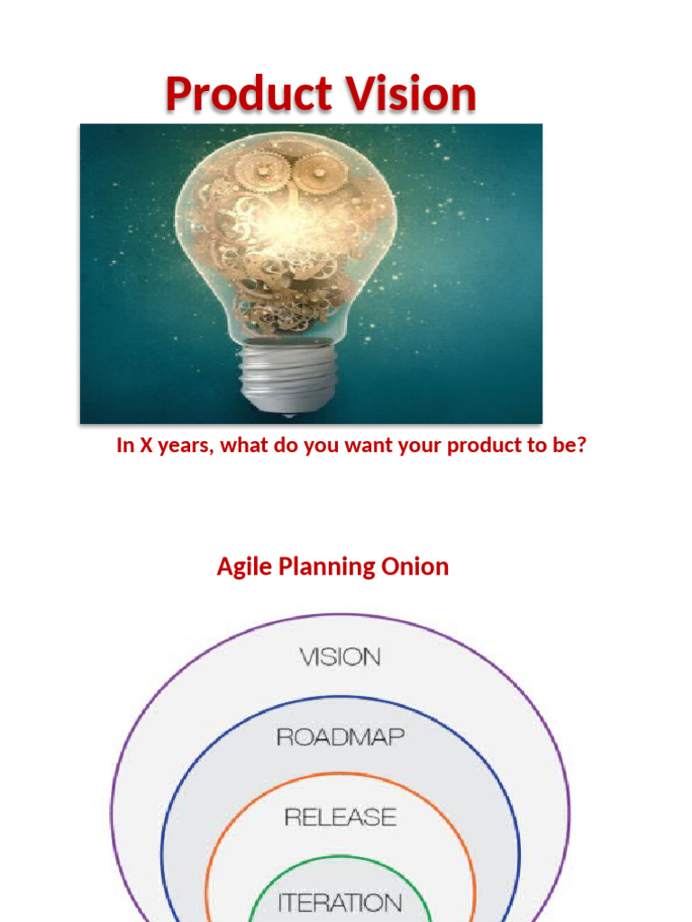 Product - Vision - Roadmap | PDF | Goal | Business