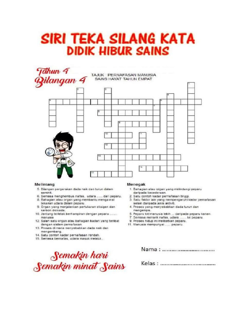 Silang Kata Sains | PDF