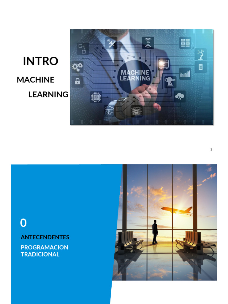 01-01 Introduccion a Aprendizaje Automatico de Maquina (Machine ...