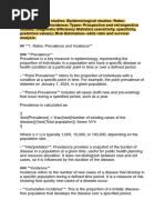Biostatistics Cheat Sheet for USMLE Step 3 | PDF | Type I And Type Ii ...