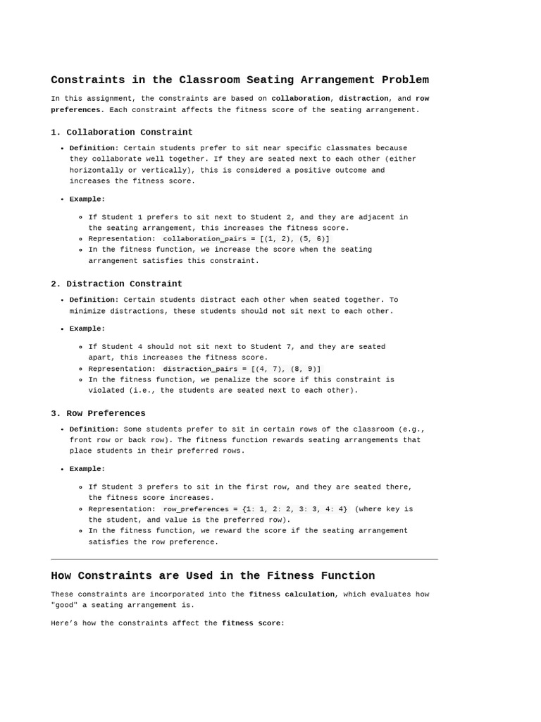Explanation of How To Calculate Fitness Index in This Scenario | PDF | Computer Programming ...