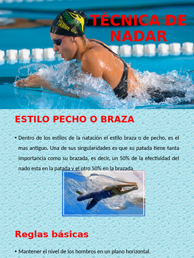 Técnica de Nadar | PDF