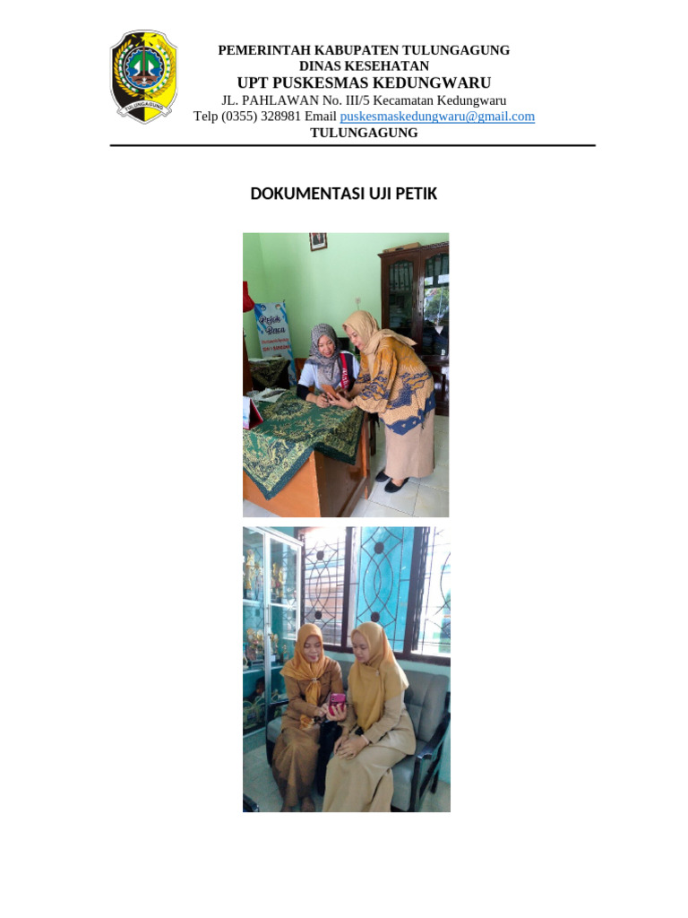 Dokumentasi Uji Petik | PDF