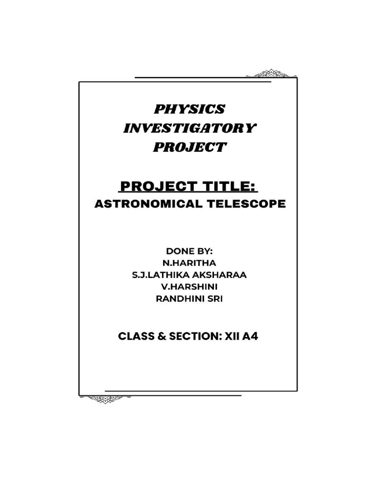 Understanding Astronomical Telescopes | PDF | Angular Resolution ...