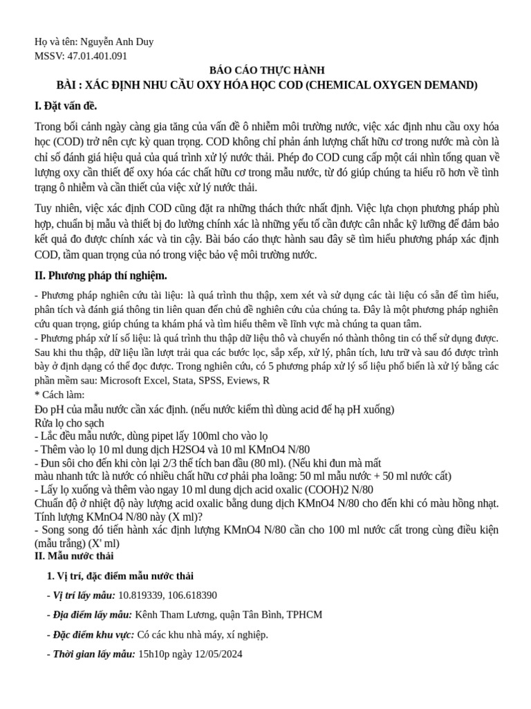 Báo Cáo Bài 8 9 | PDF