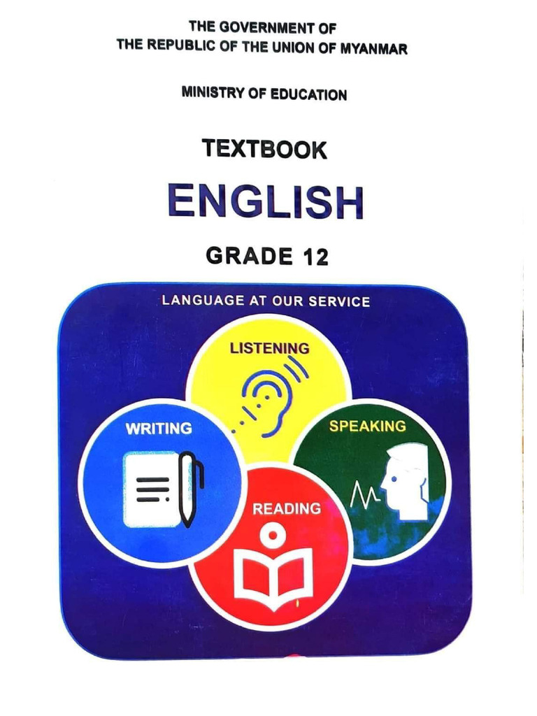Grade12 ENGLISH သင်ရိုးသစ်Unit1,2,3,4,5 (အကြည်) | PDF