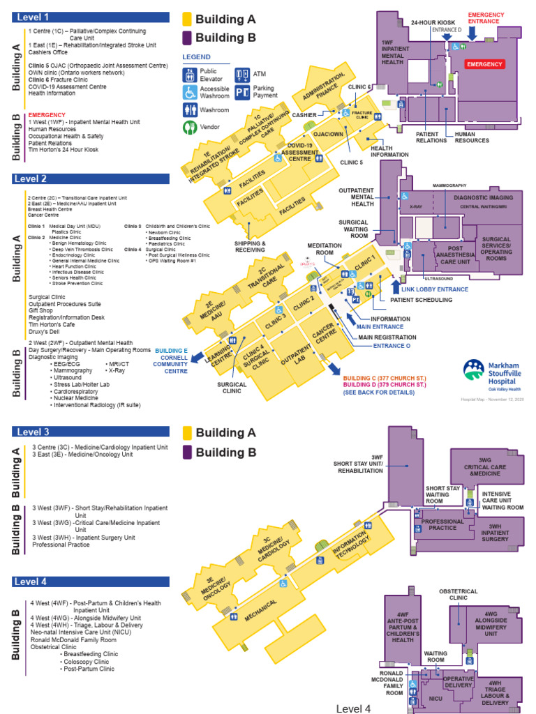 Hospital Map Tearaway September 2022 Web | PDF | Clinic | Patient