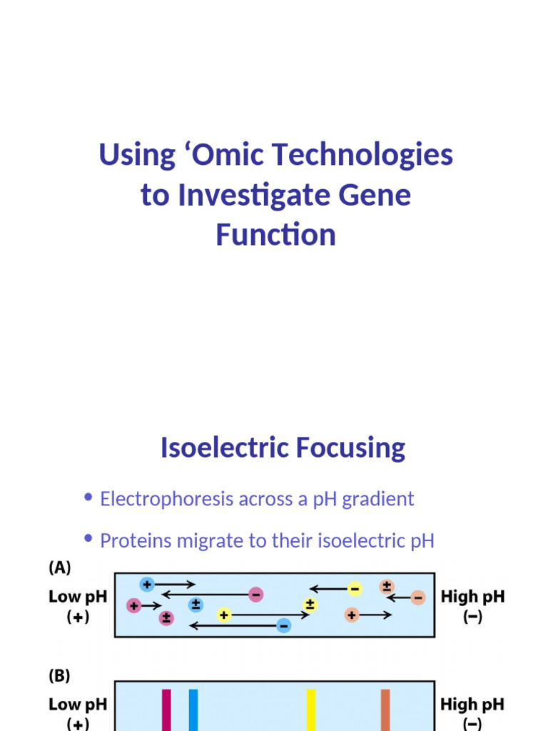 1- Introduction to Omics | PDF | National Center For Biotechnology Information | Gel Electrophoresis