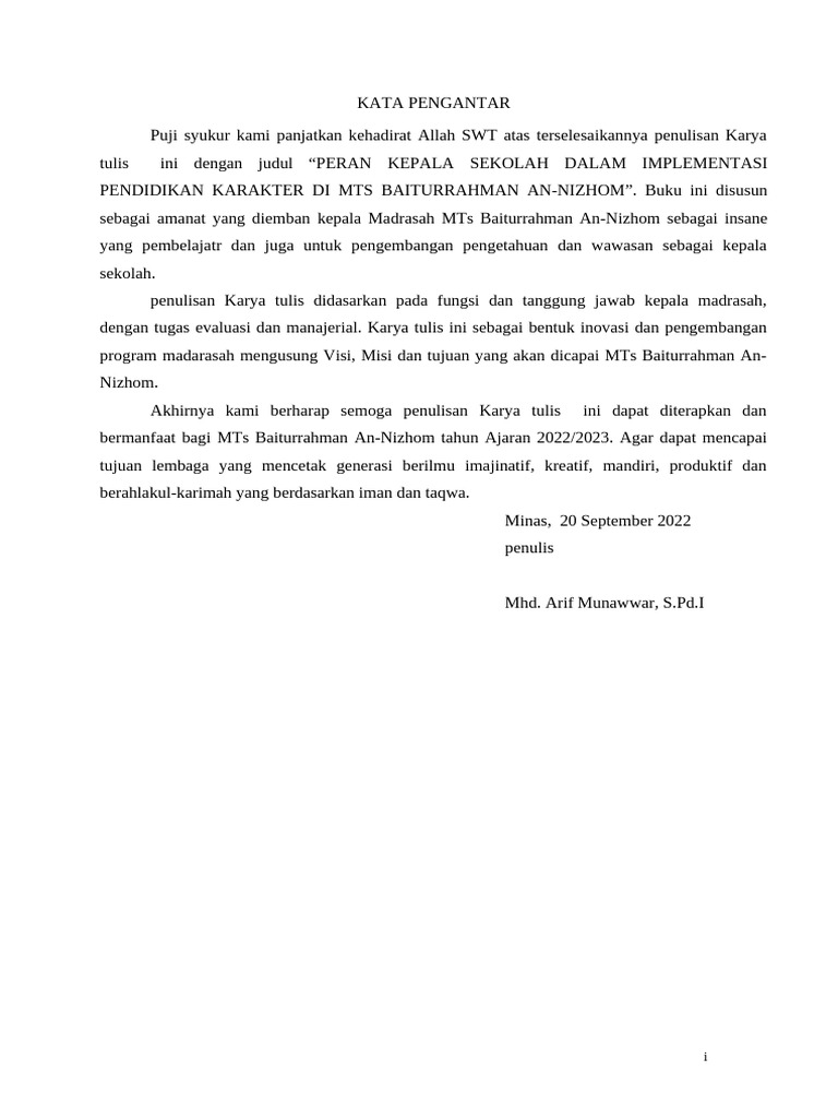 Daftar Isi-Program KARYA ILMIAH | PDF | Karier & Perkembangan