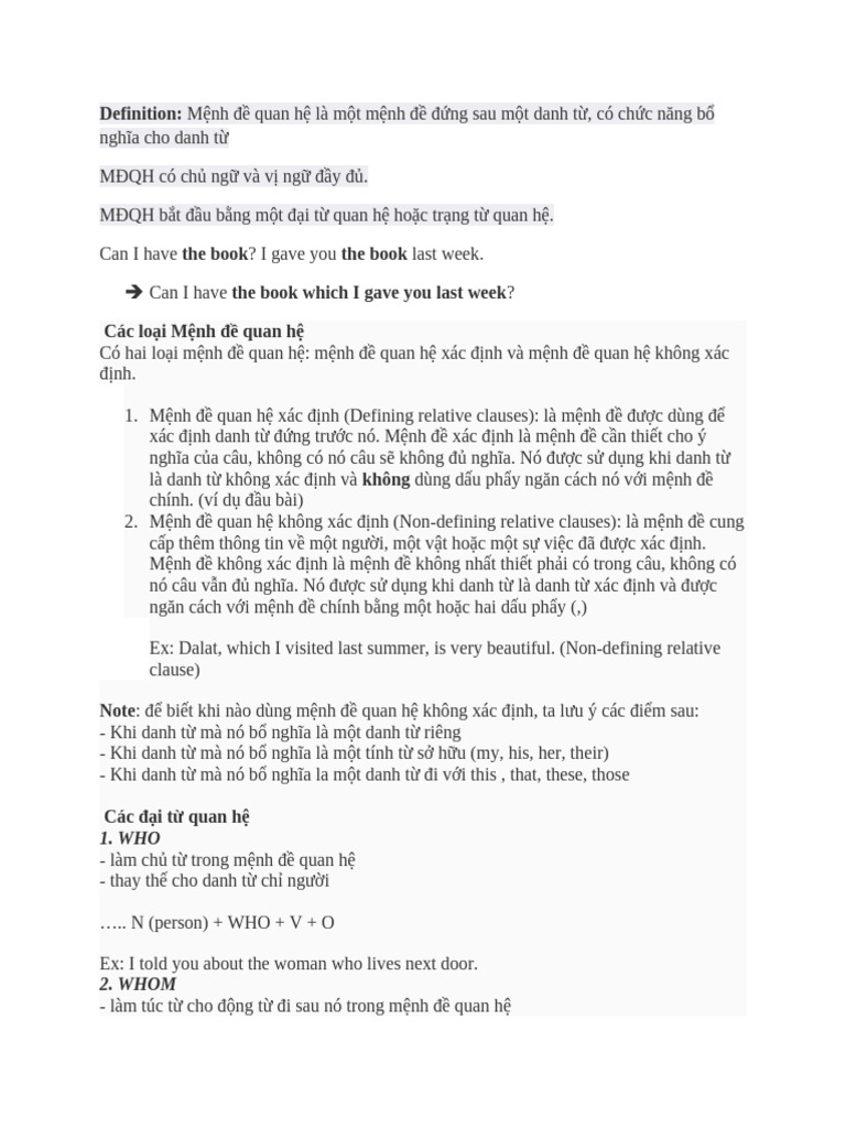 Grammar Points | PDF