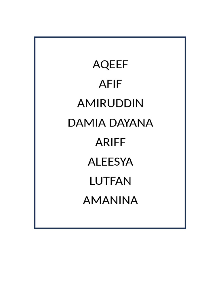 Jadual Bertugas | PDF | Home & Garden