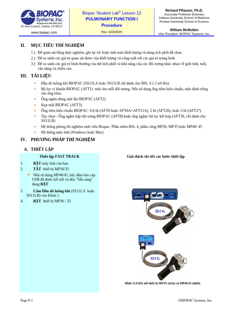 L12 Procedure - VIE | PDF