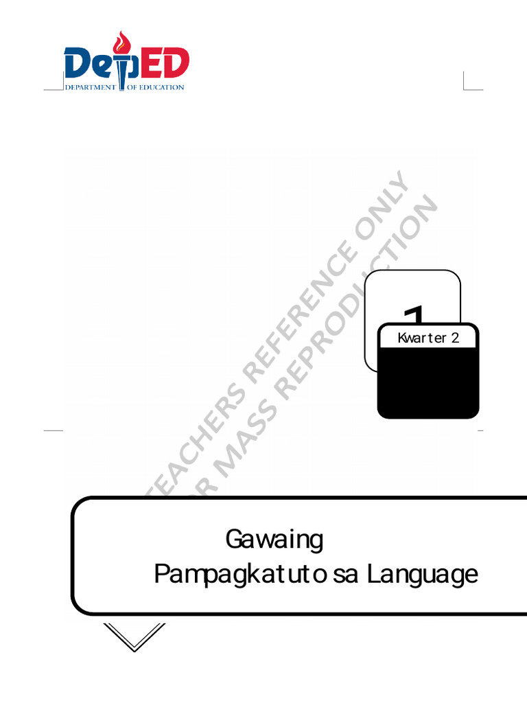 LAS_LANGUAGE 1 Q2_W2 | PDF