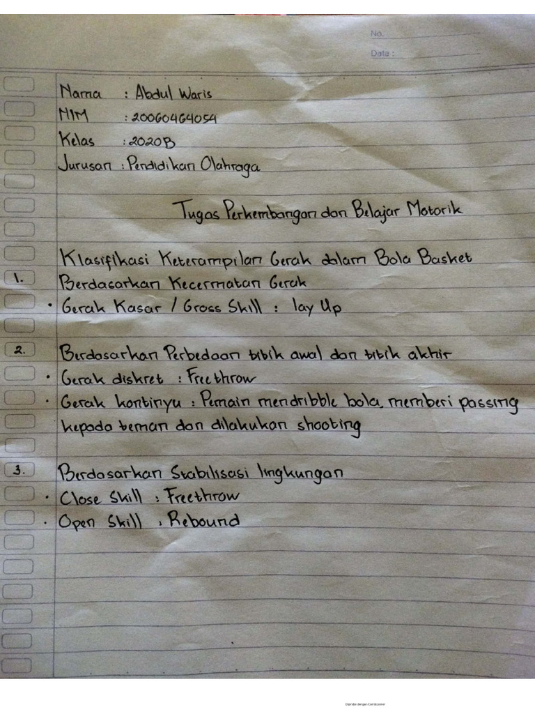 20B - Abdul Waris - 054 | PDF