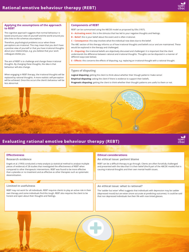 rebt | PDF | Rational Emotive Behavior Therapy | Thought