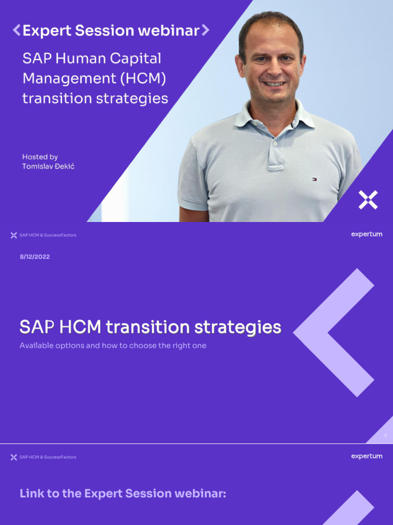 Presentation SAP Human Capital Management HCM Transition Strategies | PDF | Human Resource ...