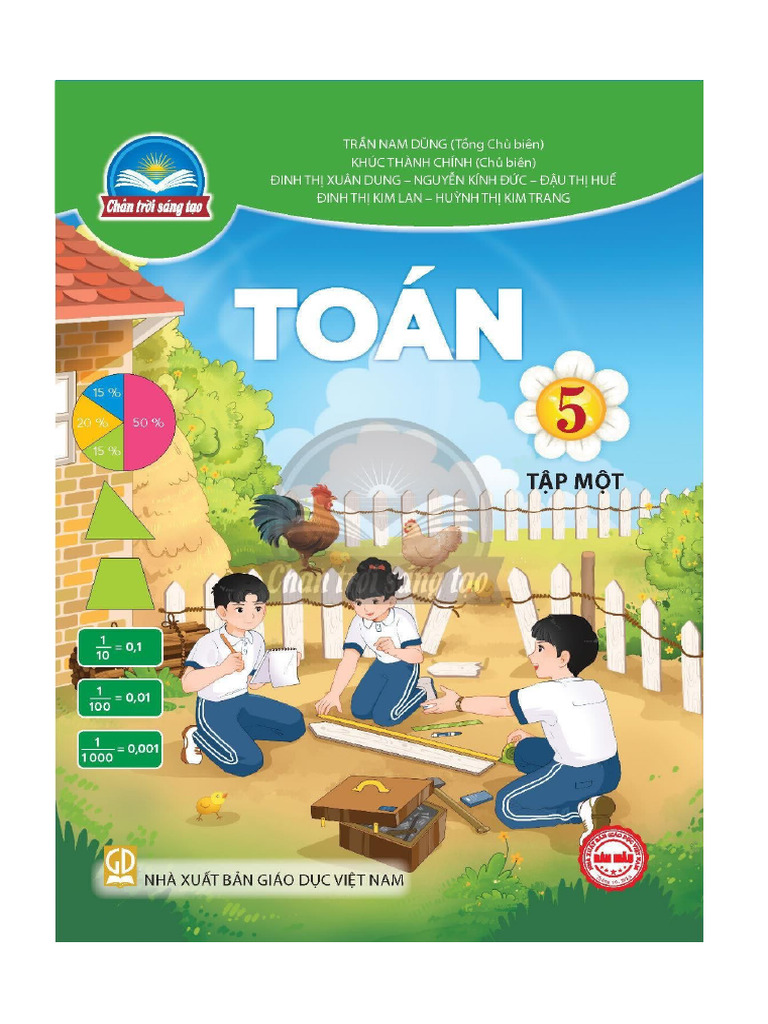 Sgk Toán 5 Tập 1 CTST | PDF