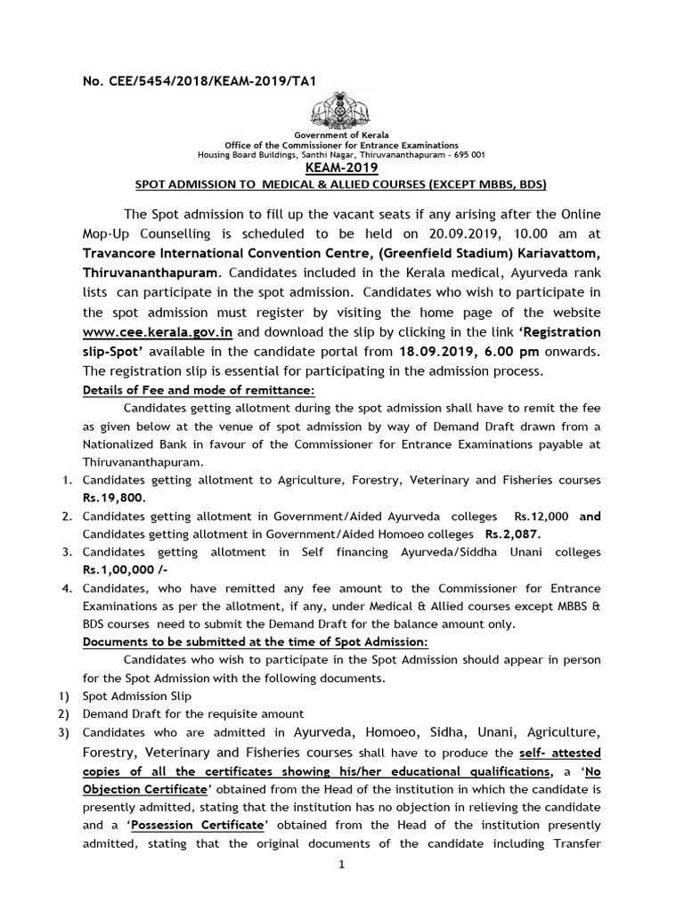 spotadmission | PDF | Vocational Education | Qualifications