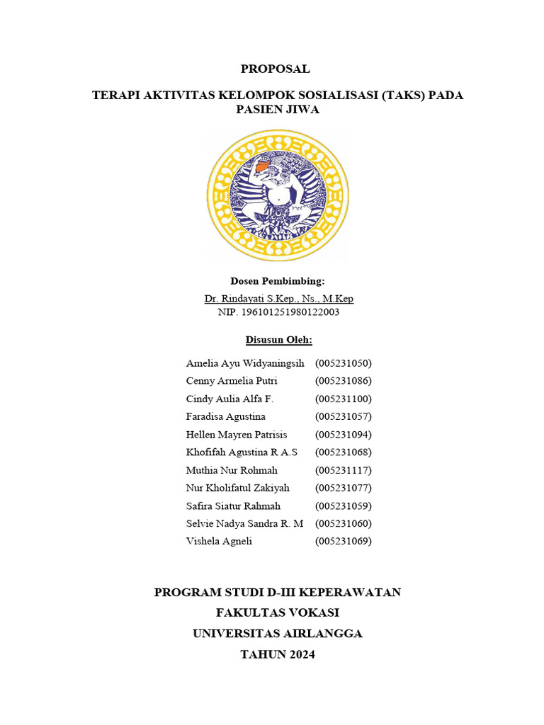 Proposal Kep. Jiwa (Taks) | PDF