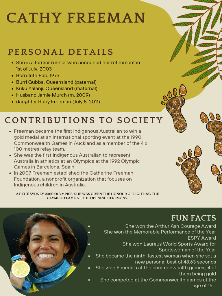 Catherine Freeman: Indigenous Athletics Pioneer | PDF