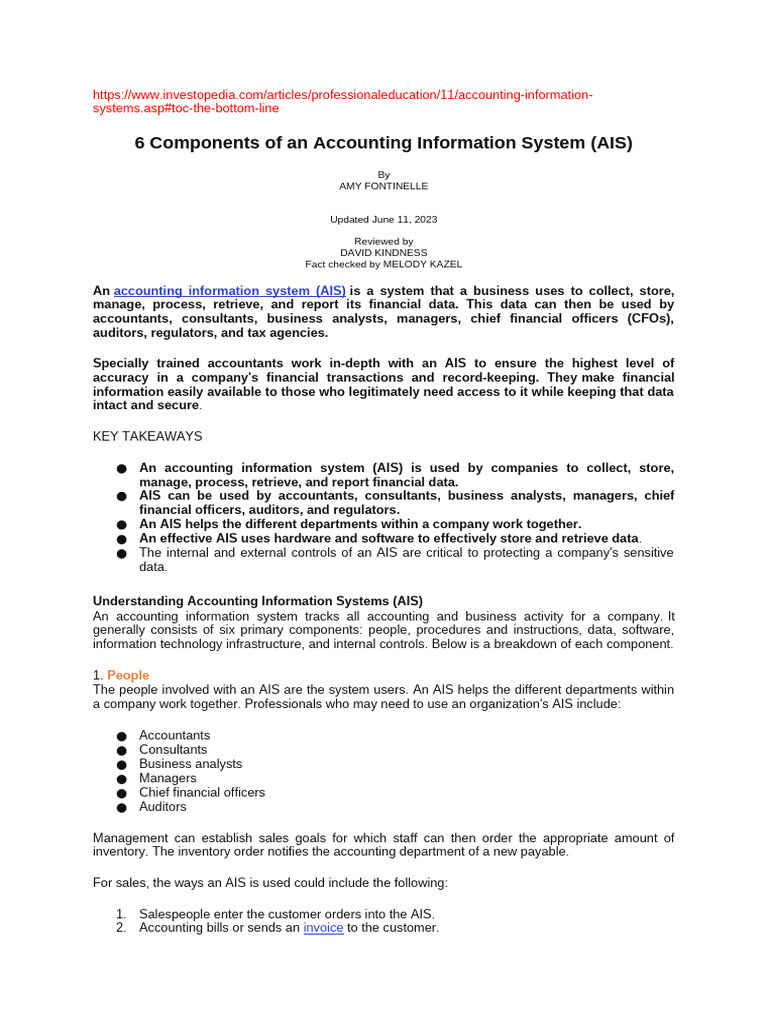Session-19 - Accounting Information System | PDF | Computer Hardware | Sql