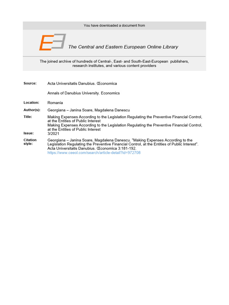 Making-Expenses-According-To-The-Legislation-Regulating-The-Preventive-Financial-Control-At-The ...