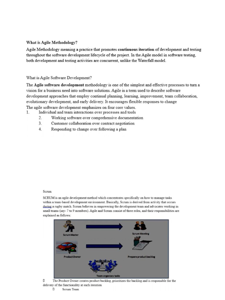 Agile Methodology | PDF