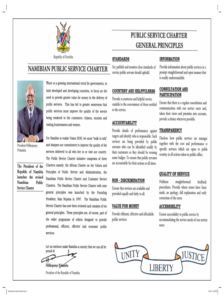 Public Service Charter | PDF