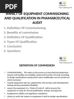 GMP Equipment Qualification Overview | PDF | Verification And ...