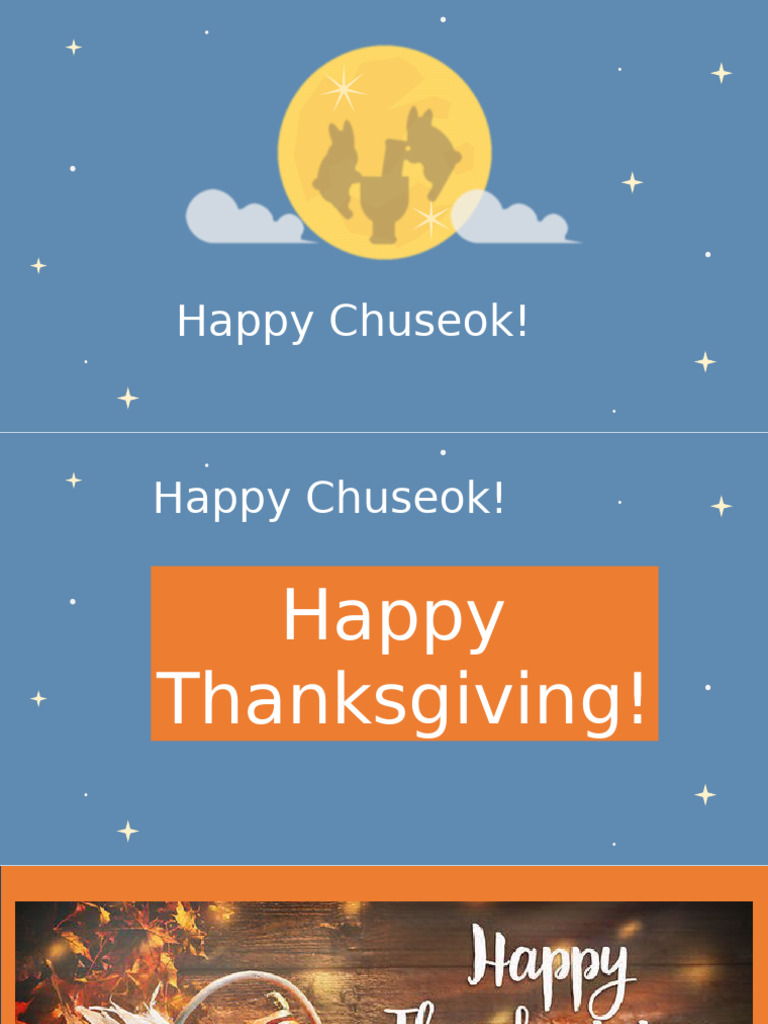Chuseok Traditions and Celebrations | PDF | Art